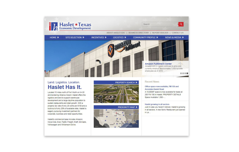Haslet Economic Development - Ellington Creative